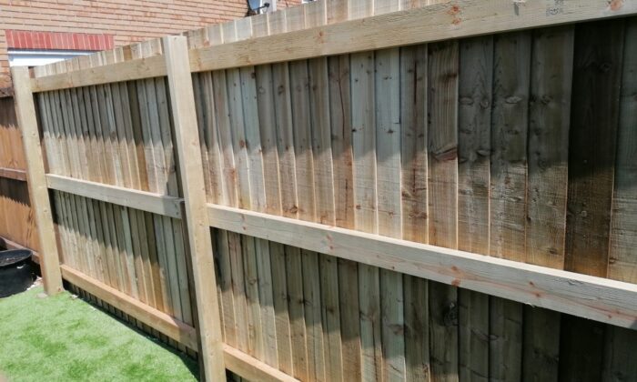 Tanalised Garden Fencing with Gate | Sheds Ahead